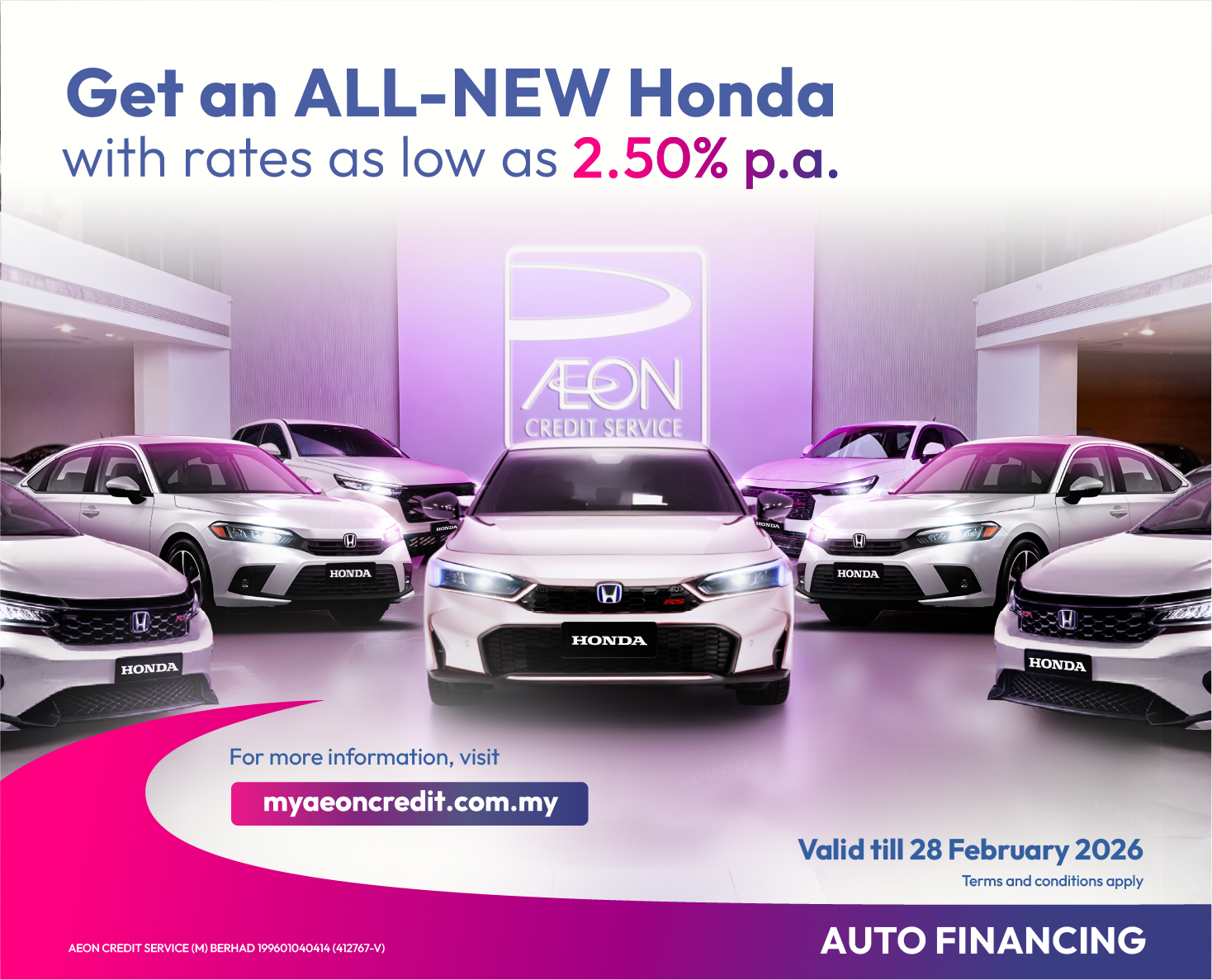 Take the Next Step Toward Owning a Honda - AEON Credit Service